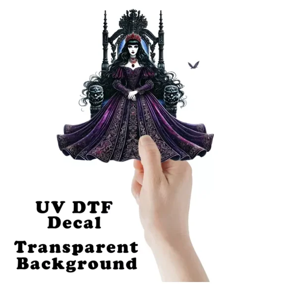 DOPASTICKER Hallo.Ween Victorian Bride Of Vampire Sticker - Design ...