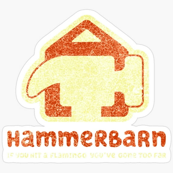 DOPASTICKER Hammerbarn Vintage Sticker Waterproof Sticker For Water Bottles, Laptops, Notebooks ...