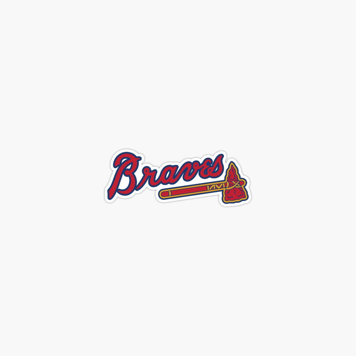DOPASTICKER Hammers Atlantas-Cityjen Sticker, Phone Sticker Car Sticker ...