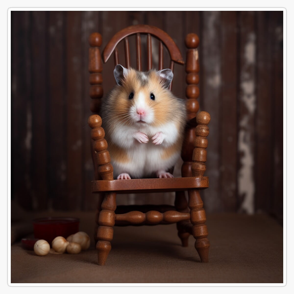 DOPASTICKER Hamster Lounging Sticker, Phone Sticker Car Stickers ...