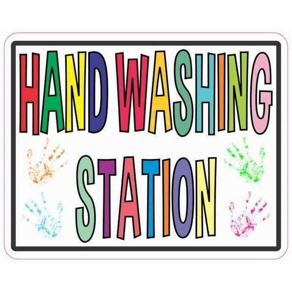 DOPASTICKER Hand Washing Station Sticker Phone Sticker, Latop Sticker ...