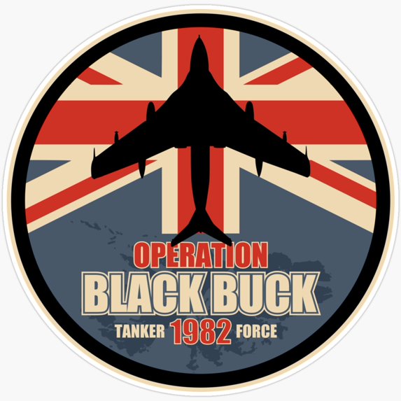 DOPASTICKER Handley Page Victor - Operation Black Buck 1982 Tanker ...