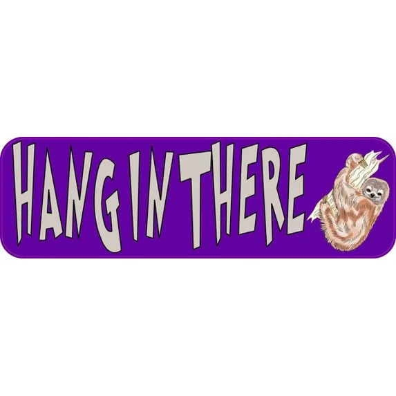 DOPASTICKER Hang In There Sticker Car Sticker Phone Sticker, Latop ...