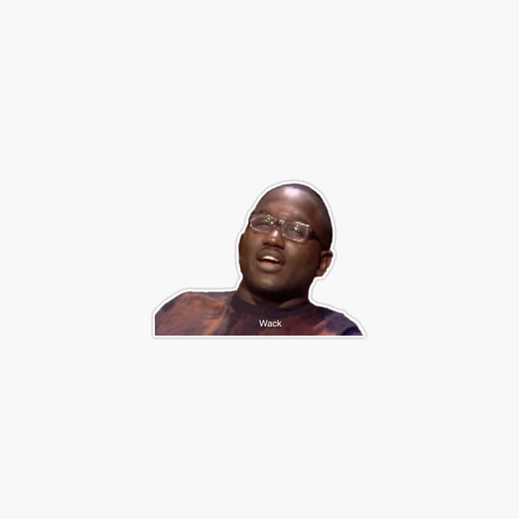 DOPASTICKER Hannibal Buress Wack Sticker, Phone Sticker Water Bottle ...