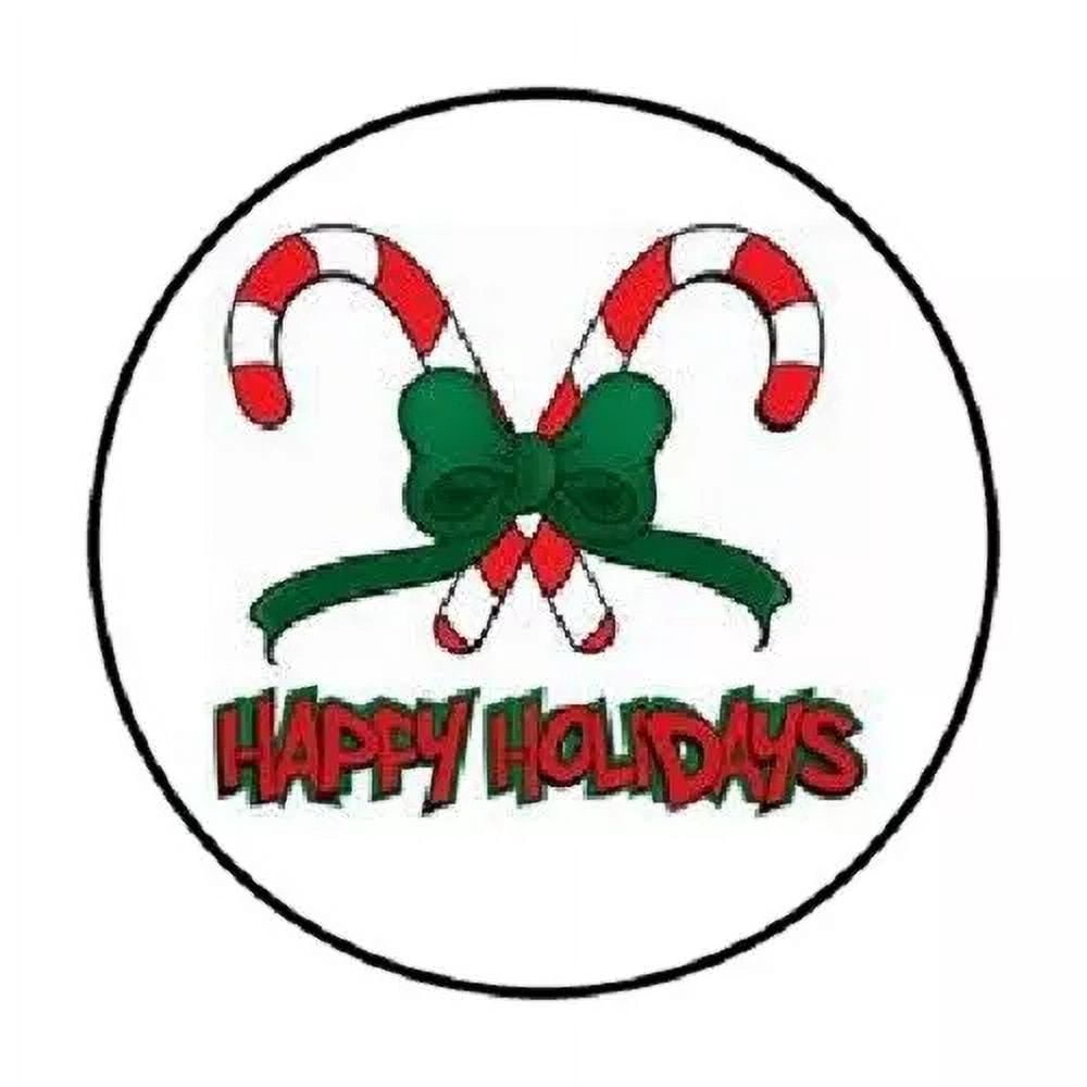 DOPASTICKER Happy Candy Canes. Stickers Phone Decal Water Bottle ...