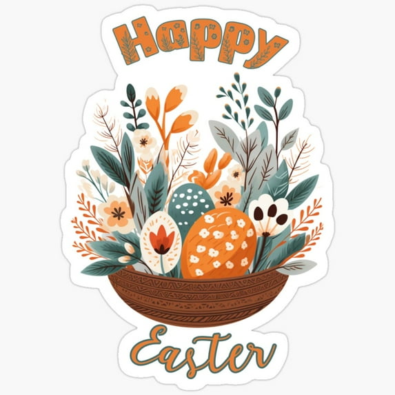 DOPASTICKER Happy Egg Day Eggs Happy Egg Day Day Sticker Phone Sticker ...