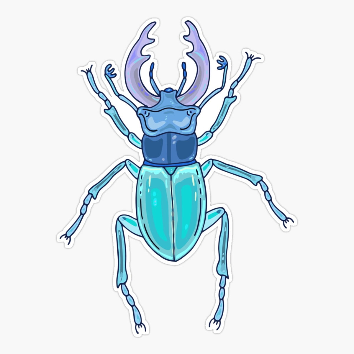 DOPASTICKER Happy & Frozen. Sticker, Phone Sticker Water Bottle Sticker ...