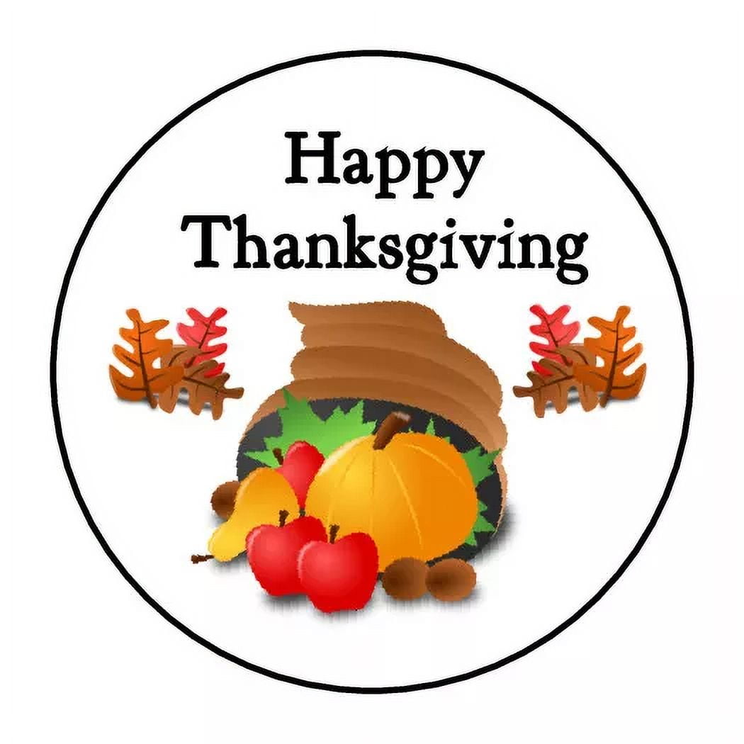 DOPASTICKER Happy Thanks.Giving Stickers Thanks.Giving Gift You ...