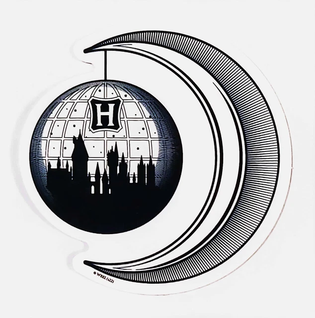 DOPASTICKER Harry Potter Hogwarts Quidditch Snitch Wizard Wand Sticker ...