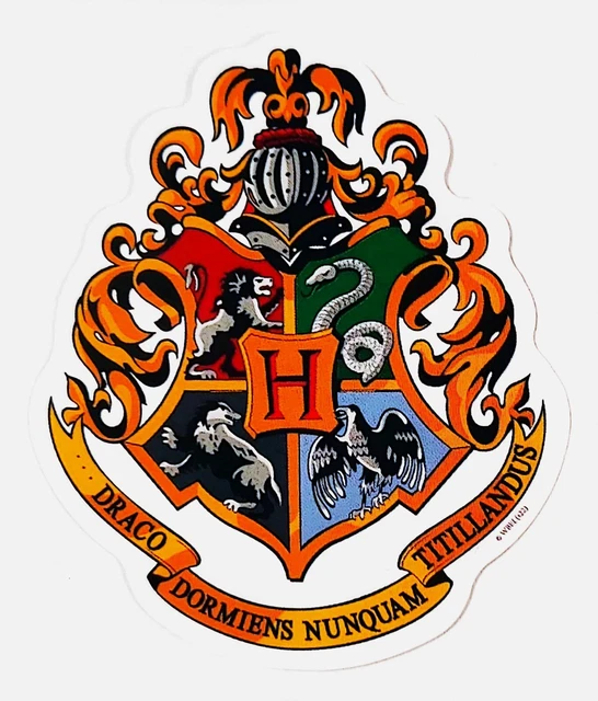 DOPASTICKER Harry Potter Hogwarts Quidditch Snitch Wizard Wand Sticker ...