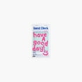 DOPASTICKER Have A Good Day ) Guest Check Art (Pink) Sticker, Phone ...
