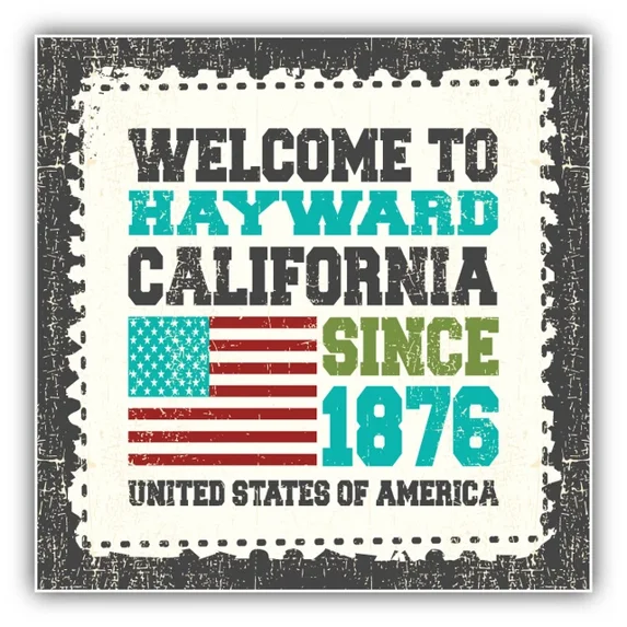 DOPASTICKER Hayward Grunge Travel Postage Sticker Decal Phone Decal ...