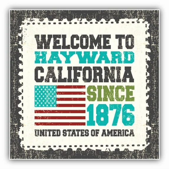 DOPASTICKER Hayward Grunge Travel Postage Sticker Decal Phone Decal ...