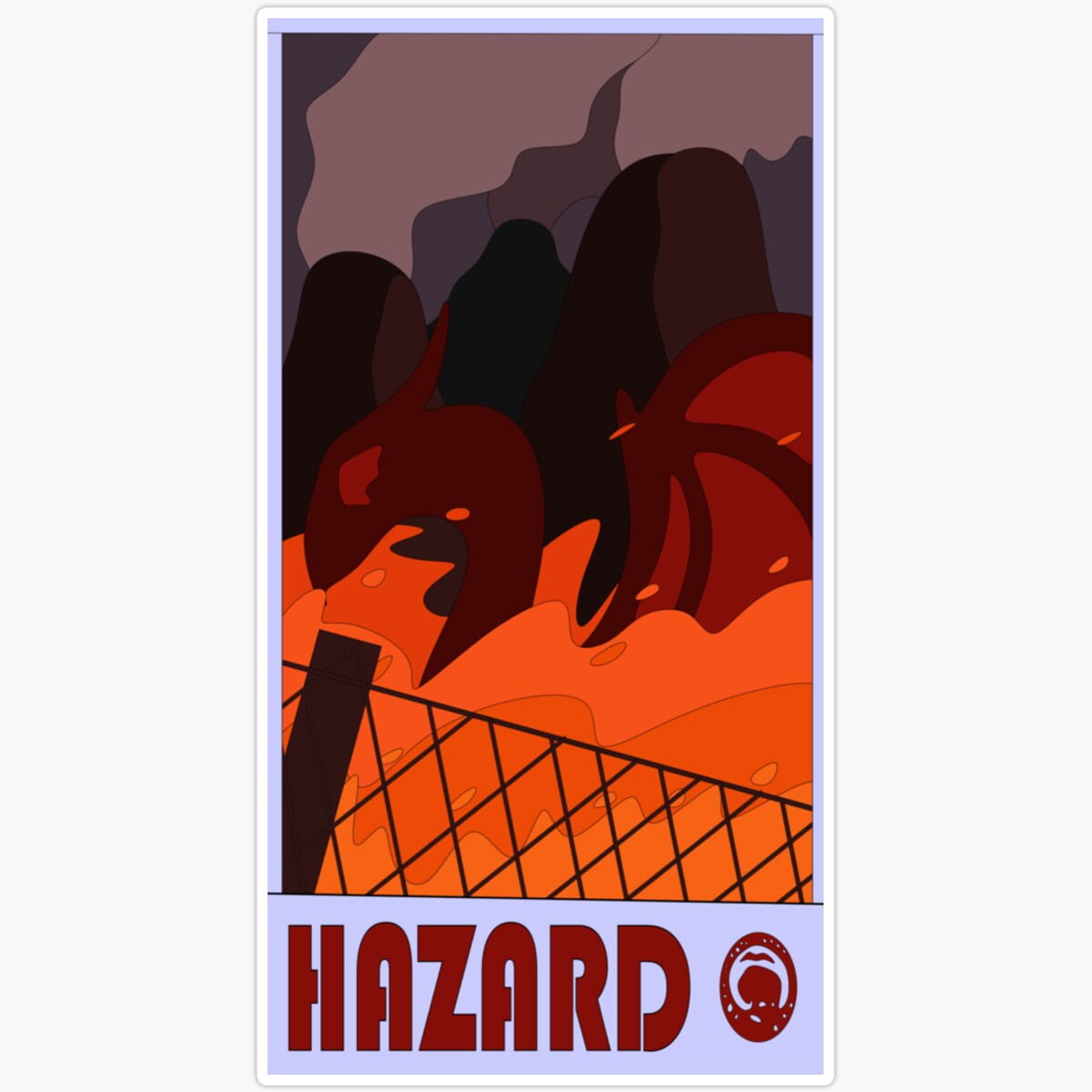 DOPASTICKER Hazard (Punk Hazard) Sticker Decorative Laptop, Phone ...