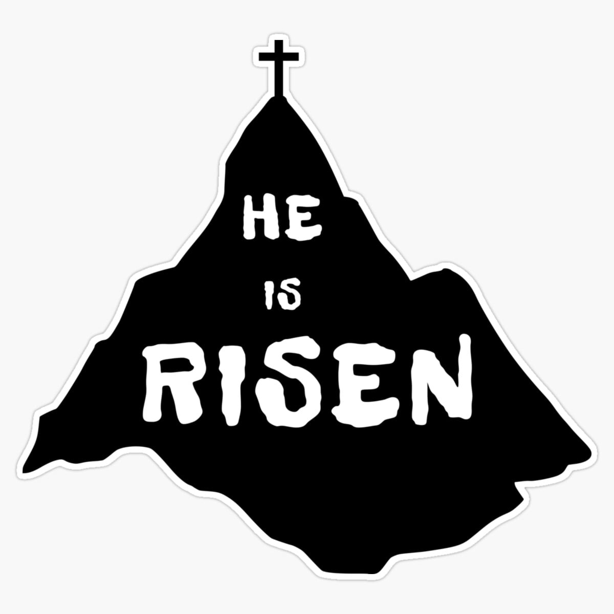 DOPASTICKER He Is Risen Mount Sticker, Phone Sticker Car Stickers ...