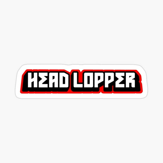 DOPASTICKER Head Lopper Logo Sticker Phone Sticker, Latop Sticker ...