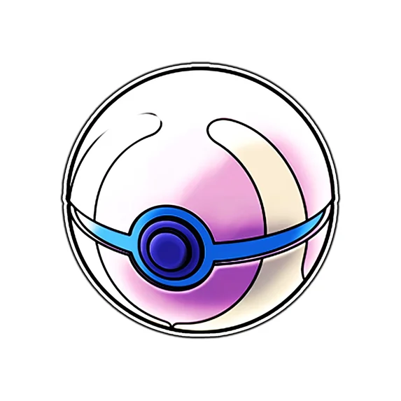 DOPASTICKER Heal Poke Ball Sticker Decal Phone Decal Water Bottle ...