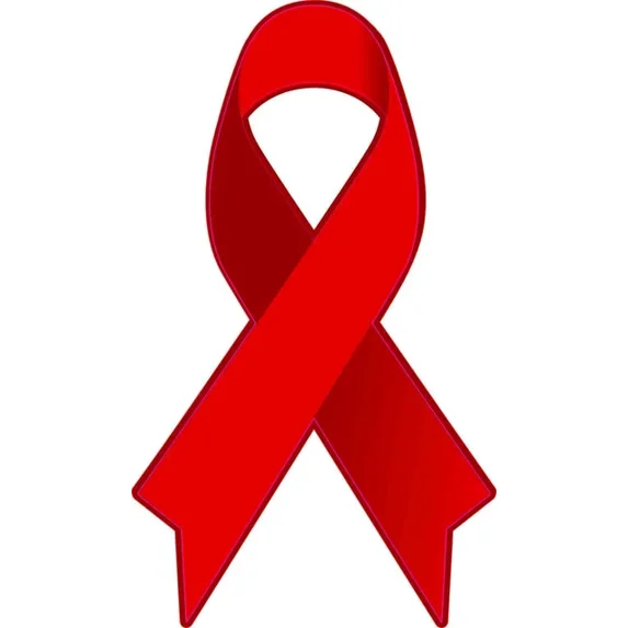 DOPASTICKER Heart Disease Awareness Ribbon Sticker Phone Sticker, Latop ...