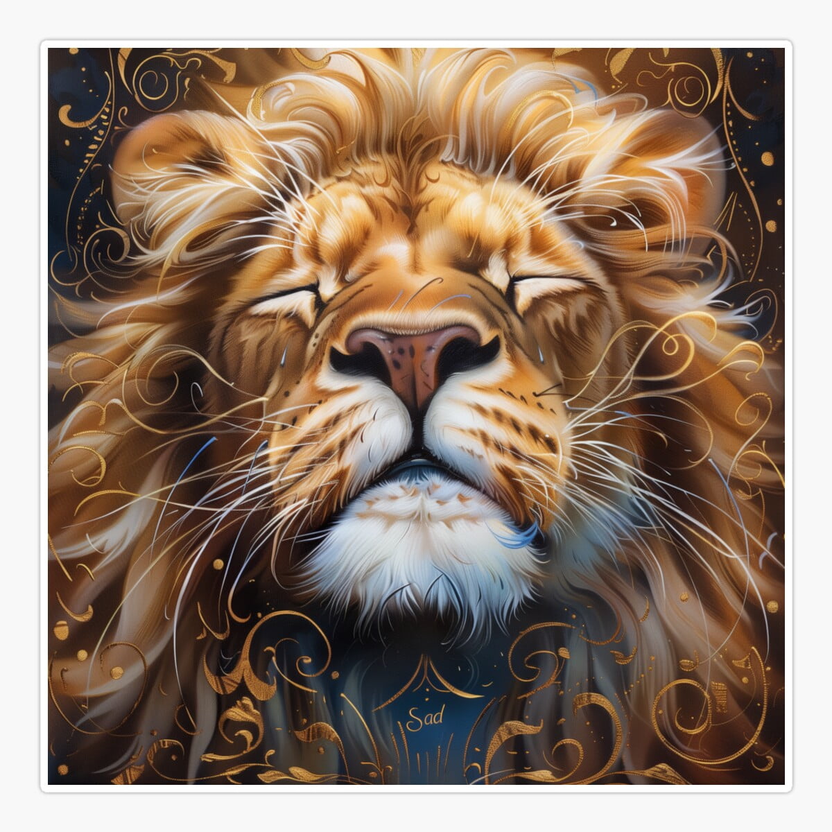 DOPASTICKER Heart Of A King, Weighed Down Sticker, Phone Sticker Car ...