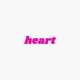 DOPASTICKER Heart Sticker Phone Sticker, Latop Sticker, Lover Gift ...