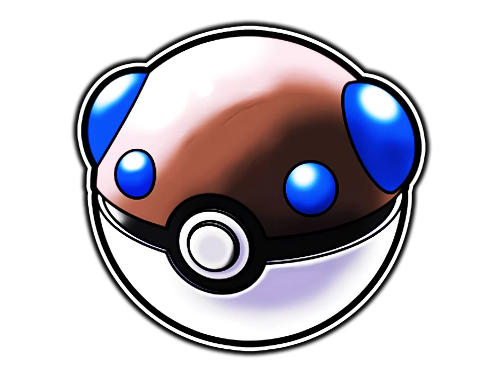 DOPASTICKER Heavy Poke Ball Sticker Decal Phone Decal Water Bottle ...