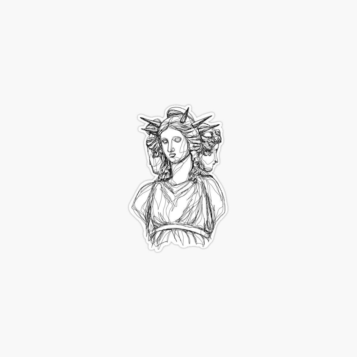 DOPASTICKER Hekate Greek Goddess Sticker, Phone Sticker Car Stickers ...
