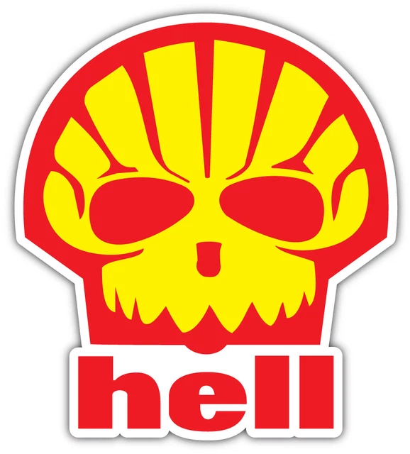 DOPASTICKER Hell Skull Sticker Decal Phone Decal Water Bottle Stickers ...