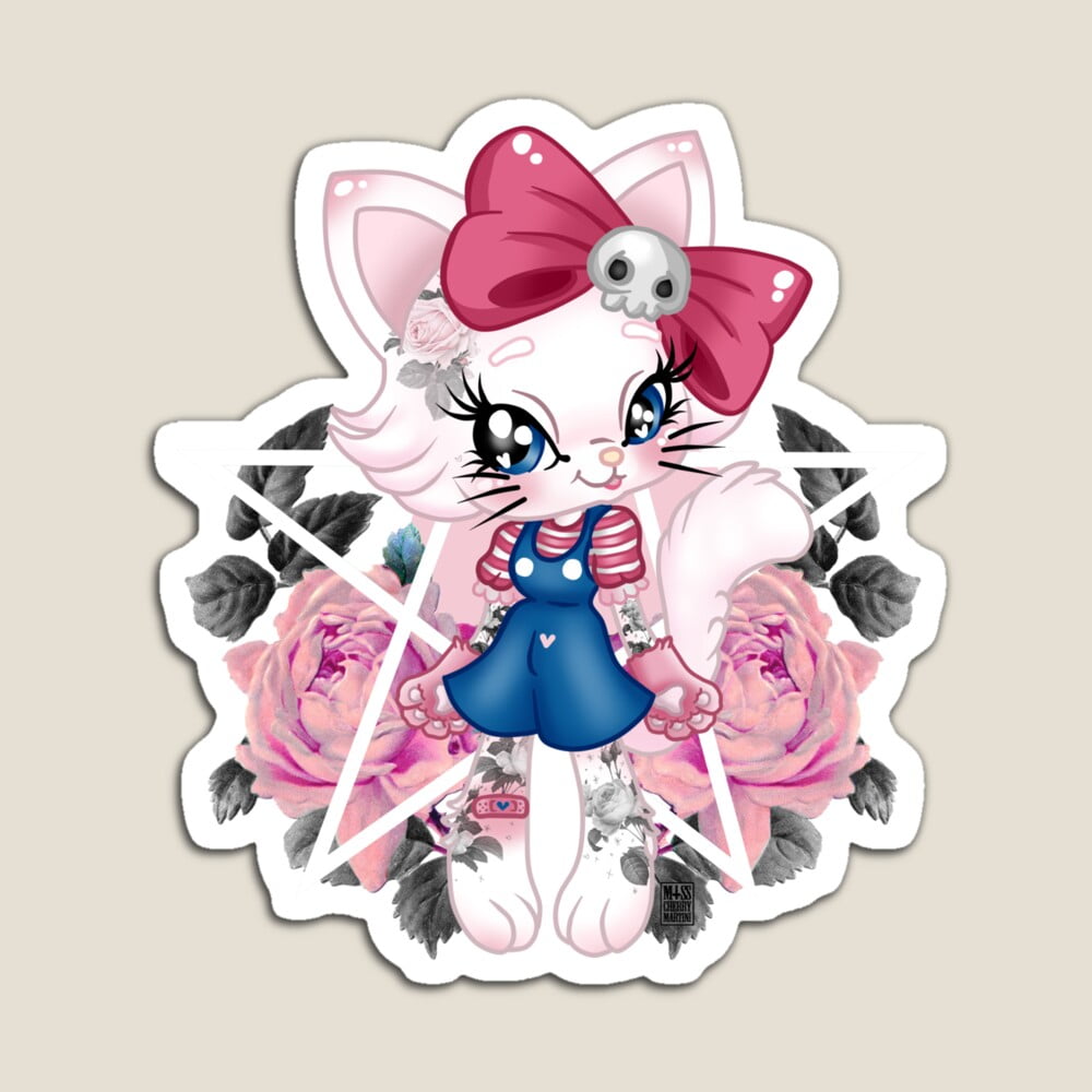 DOPASTICKER Hello Cutie Decorative Laptop, Phone Stickers, Waterproof ...