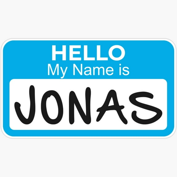 DOPASTICKER Hello My Name Is Jonas: Nostalgic Tribute To 90'S Alt ...