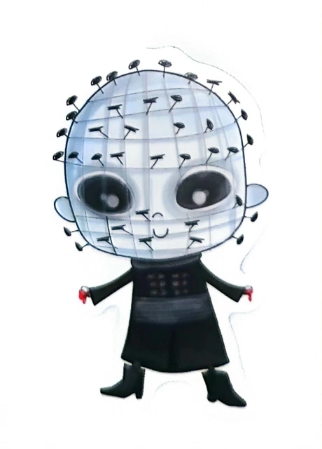DOPASTICKER Hellraiser Pinhead Anime Manga Horror Sticker Phone Decal ...