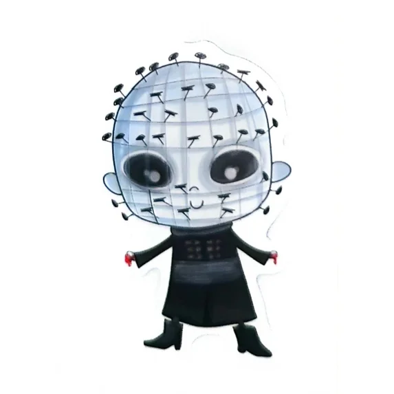 DOPASTICKER Hellraiser Pinhead Anime Manga Horror Sticker Phone Decal ...