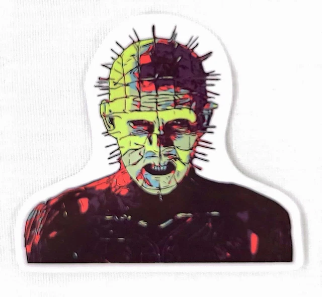 DOPASTICKER Hellraiser Pinhead Horror Sticker Phone Decal Water Bottle ...