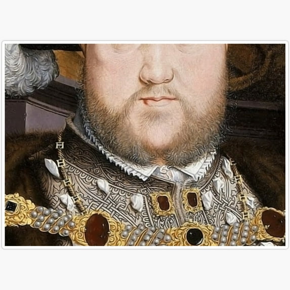 DOPASTICKER Henry Viii Mask Sticker Decorative Laptop, Phone Stickers ...