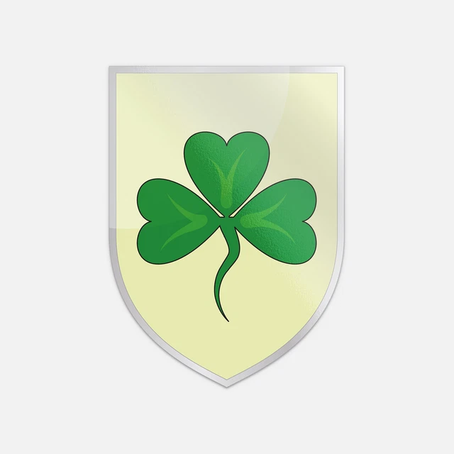 DOPASTICKER Heraldic Shield Plant Sticker Decal Phone Decal Water ...