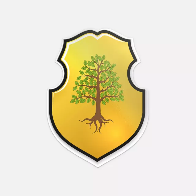 DOPASTICKER Heraldic Tree Polish Escutcheon Ar Sticker Decal Phone ...