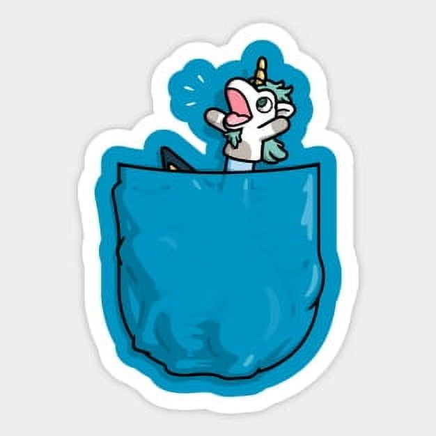 DOPASTICKER Hidden Dad Pocket! Decorative Laptop, Phone Stickers ...