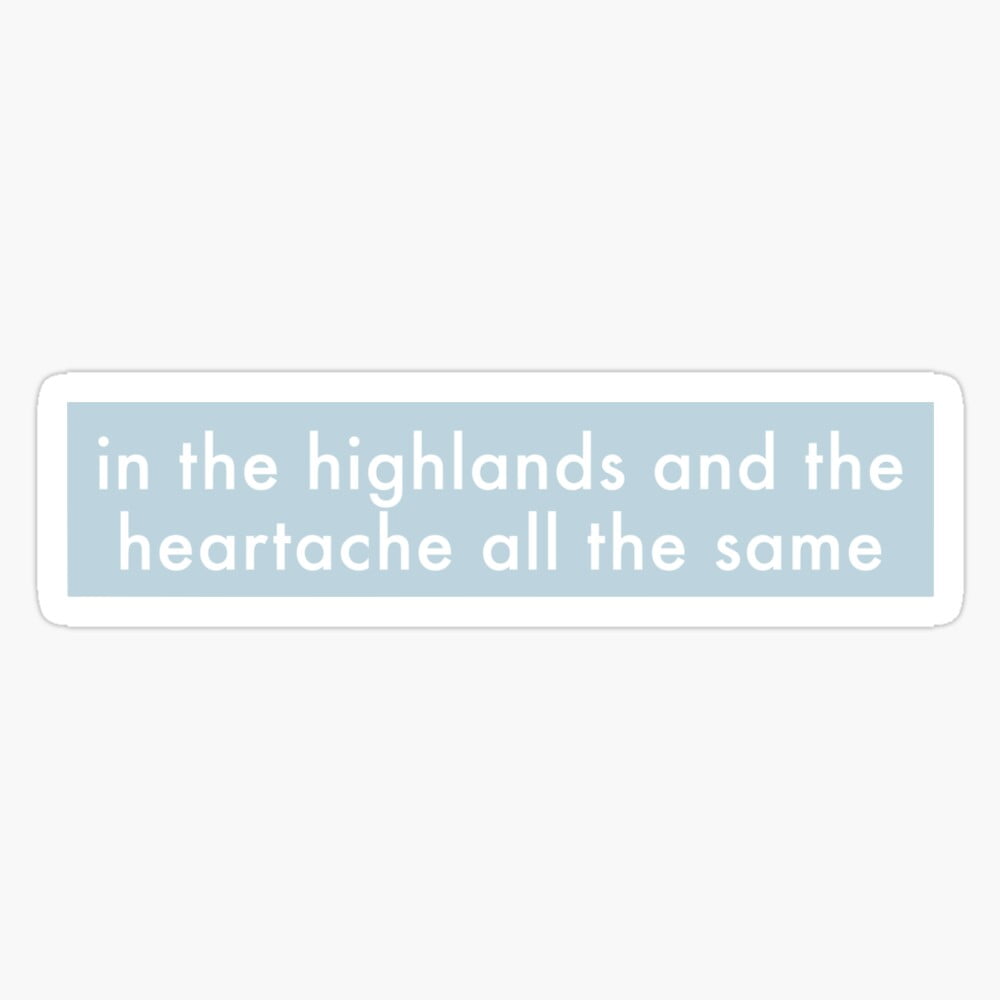 DOPASTICKER Highlands (Song Of Ascent) - Perfect Birthday Gift Everyone ...