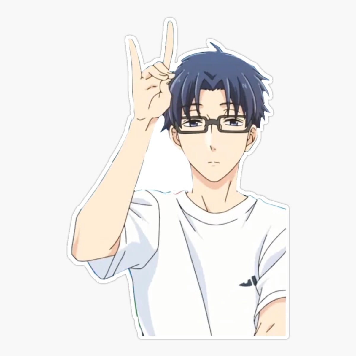 DOPASTICKER Hirotaka From Wotakoi Sticker, Phone Sticker Car Stickers ...