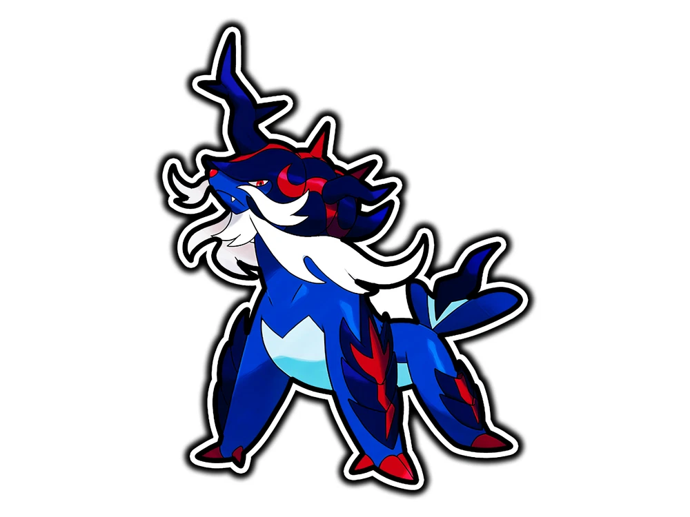 DOPASTICKER Hisuian Samurott Sticker Decal Phone Decal Water Bottle ...