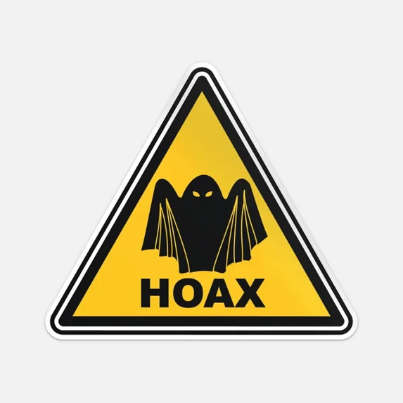 DOPASTICKER Hoax Warning Sticker Decal Phone Decal Water Bottle ...