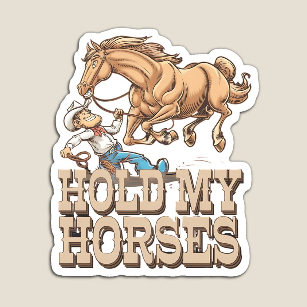 DOPASTICKER Hold My Horses - Just Do Rodeo - Rodeo Is My Sport - The ...