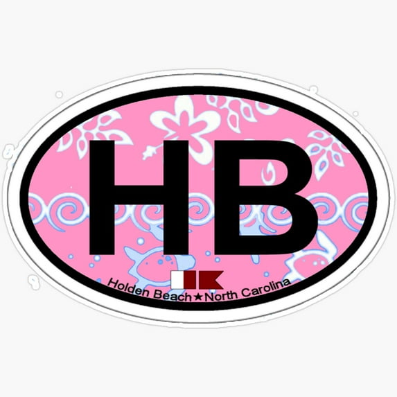 DOPASTICKER Holden Beach, North Carolina. Sticker, Phone Sticker, Lover ...