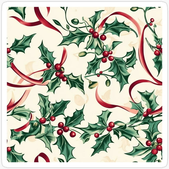 DOPASTICKER Holly And Noel Magic Sticker Phone Decal Water Bottle ...