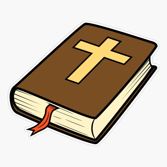 DOPASTICKER Holy Bible - Illustrations The Word Of God. Sticker, Phone ...