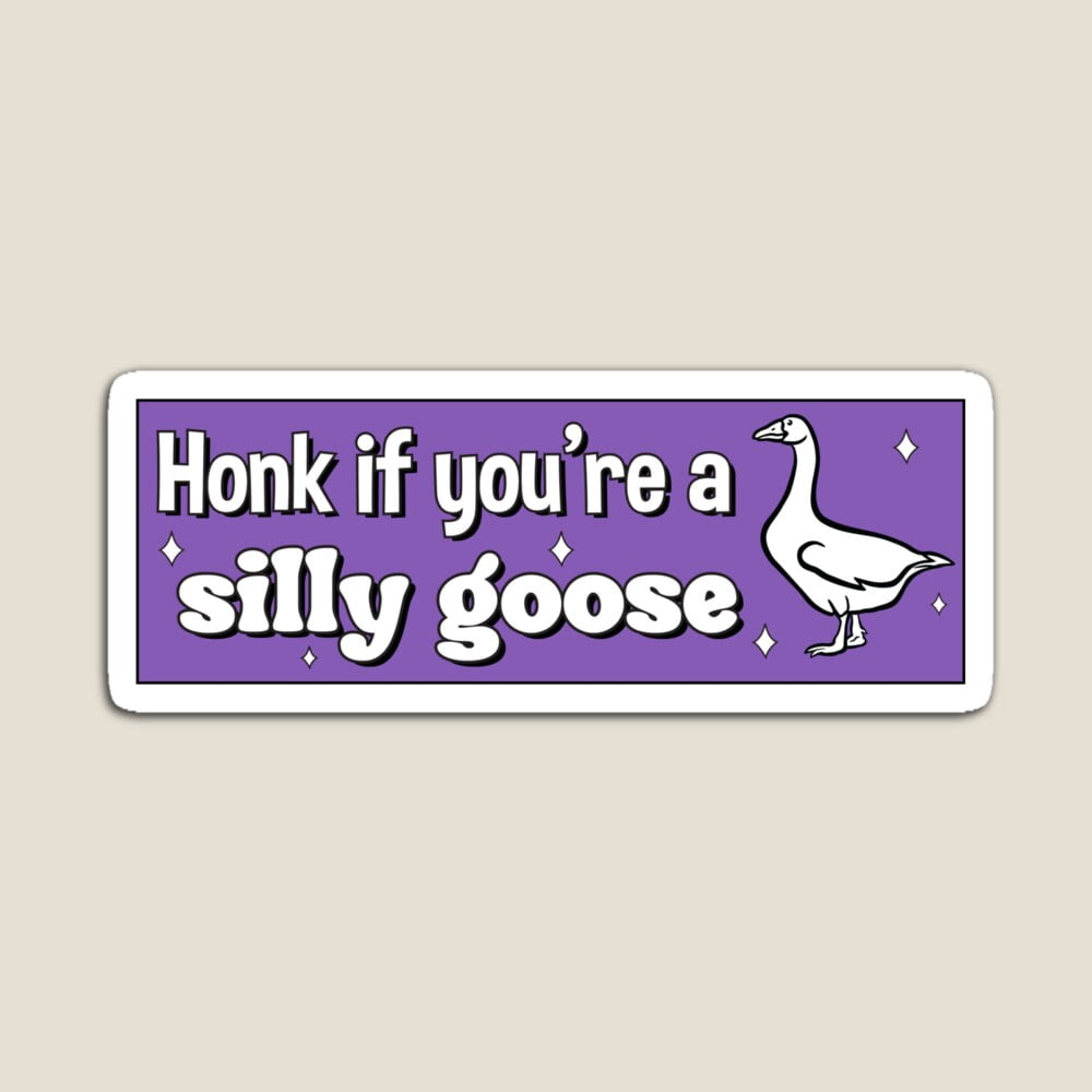 DOPASTICKER Honk If You'Re A Go.Ose Sticker - 2361 Hot Trending ...