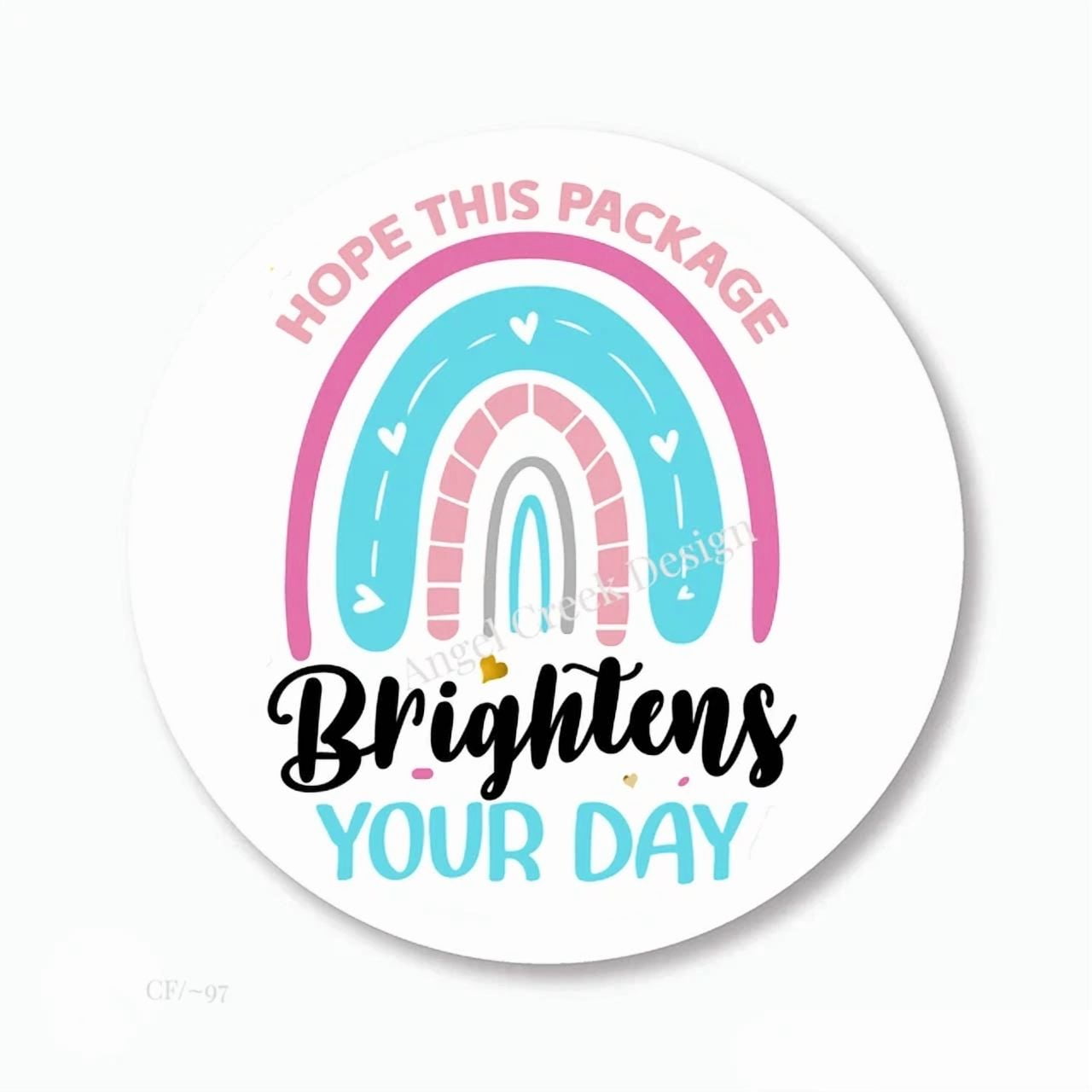 DOPASTICKER Hope This Package Brightens Your Day Stickers Phone Decal ...