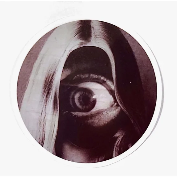 DOPASTICKER Horrified Eyeball Horror Sticker Phone Decal Water Bottle ...