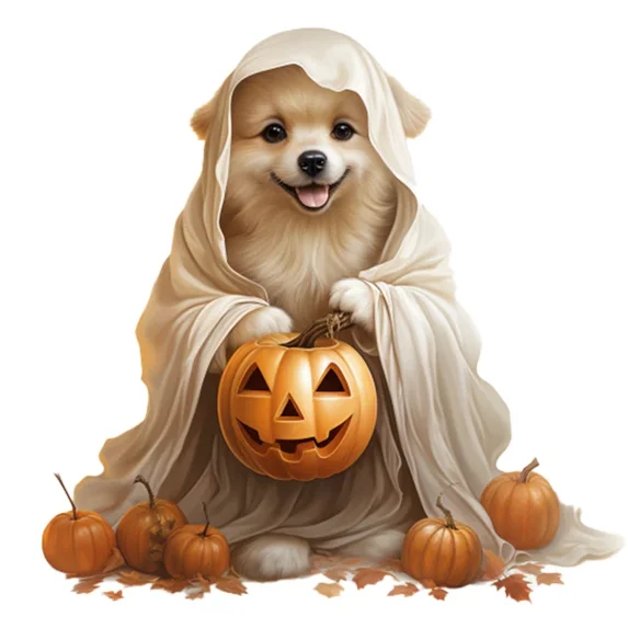 DOPASTICKER Horror Ghost Dog Car Sticker Dogs Sticker Phone Sticker ...