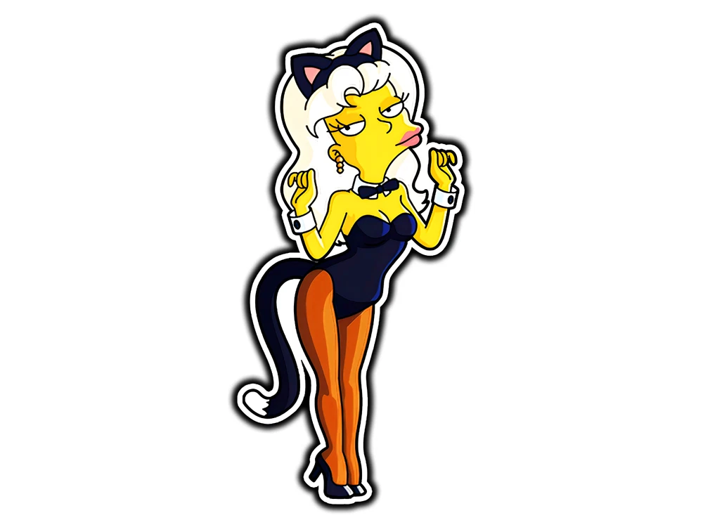 DOPASTICKER Hostess Miss Springfield Sticker Decal Phone Decal Water ...