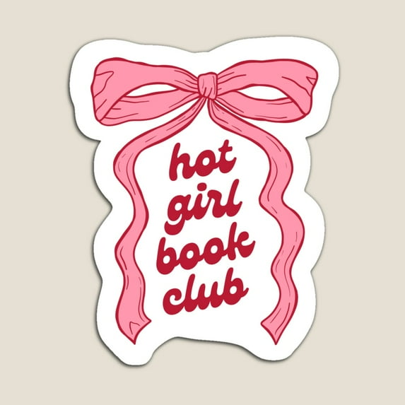 DOPASTICKER Hot Girl Book Club Bow Design Sticker Decorative Laptop ...